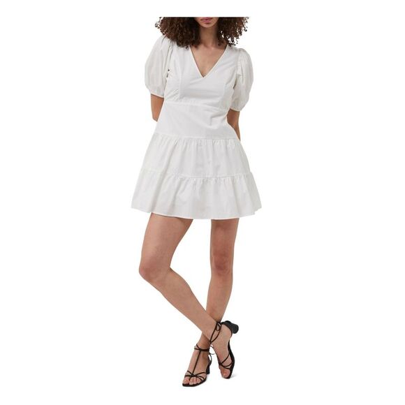 French Connection | Dresses | Nwt French Connection Womens White Woven ...